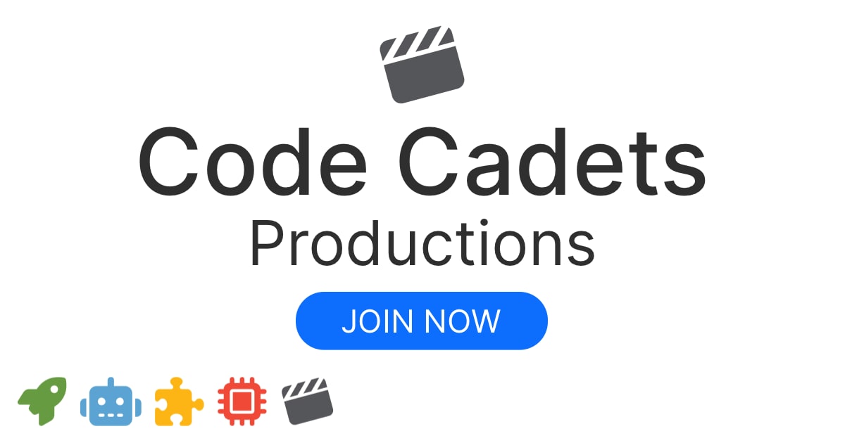 Code Cadets - Enrol in Productions